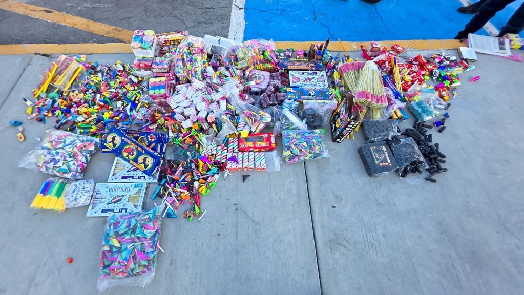 Aseguran 110 kilogramos de artefactos explosivos en Pachuca